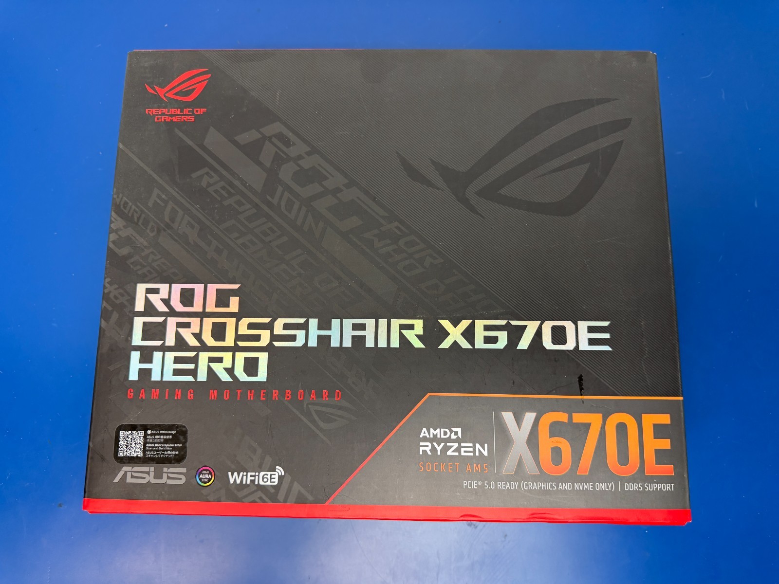 ASUS ROG Crosshair X670E Hero AM5 ATX AMD Motherboard - Outlut | Your ...
