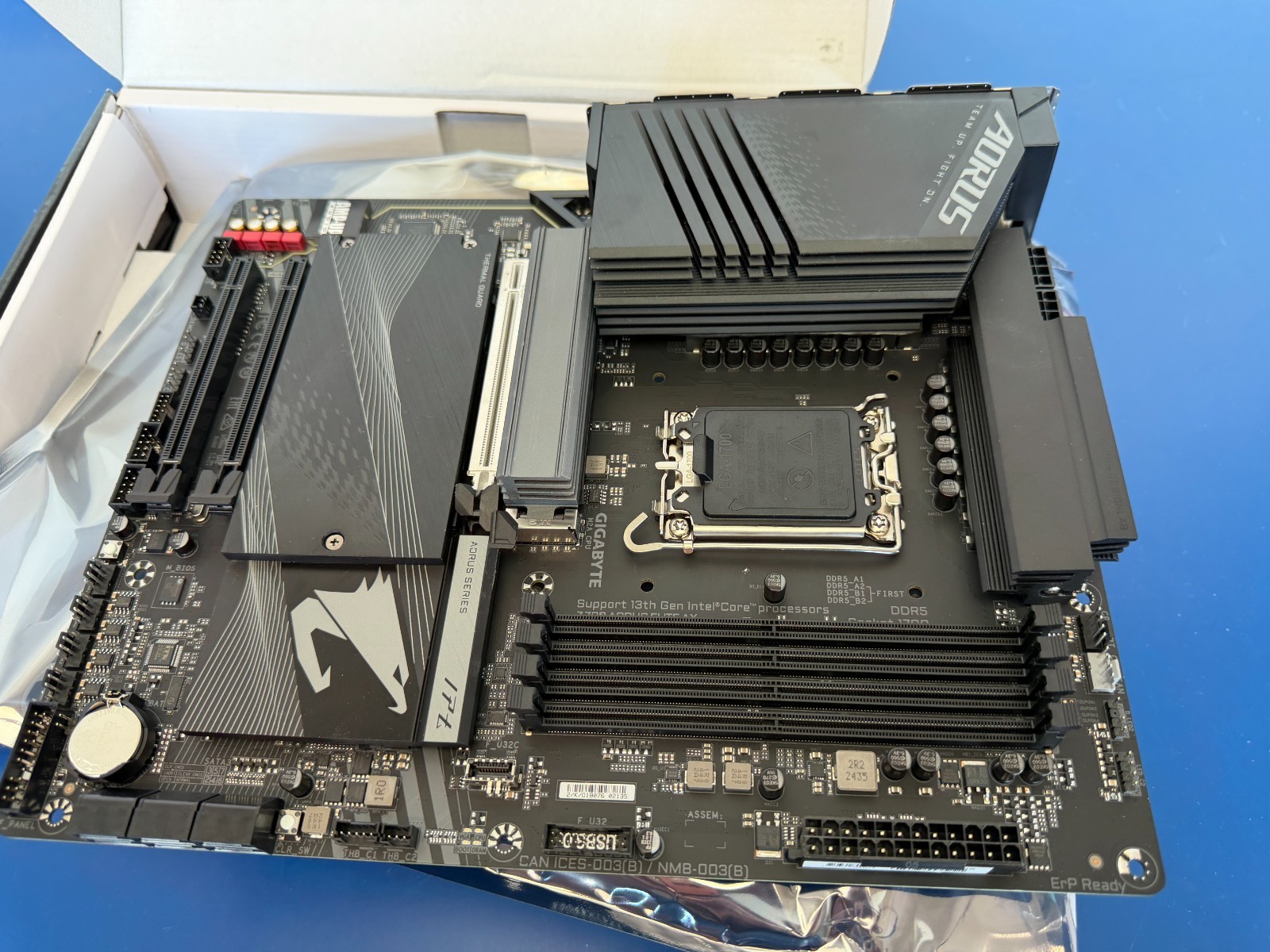 GIGABYTE Z790 AORUS ELITE AX LGA 1700 Intel Z790 ATX Motherboard DDR5 ...