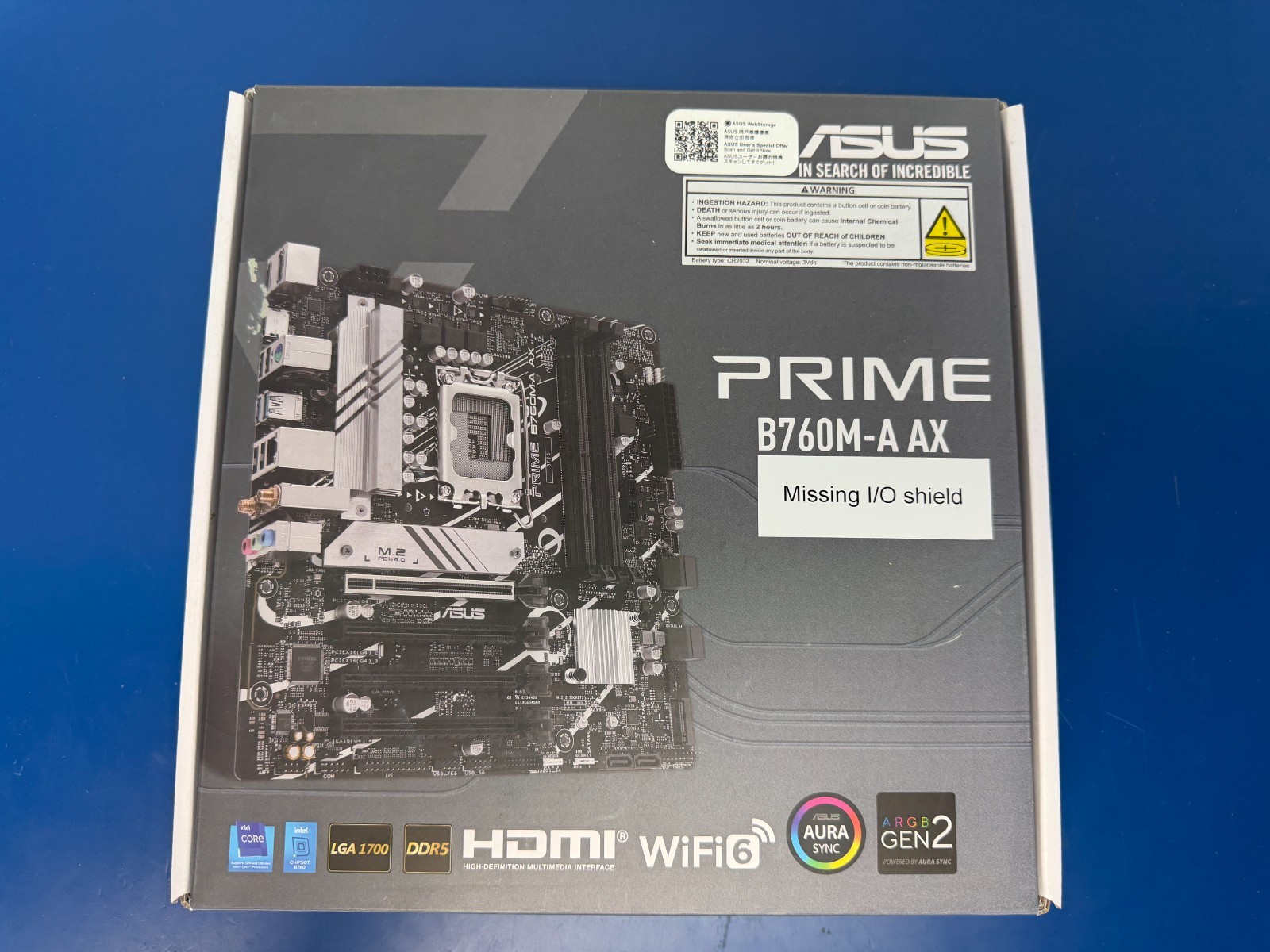ASUS PRIME B760M-A AX LGA 1700(Intel 12th&13th 14th Gen) microATX ...